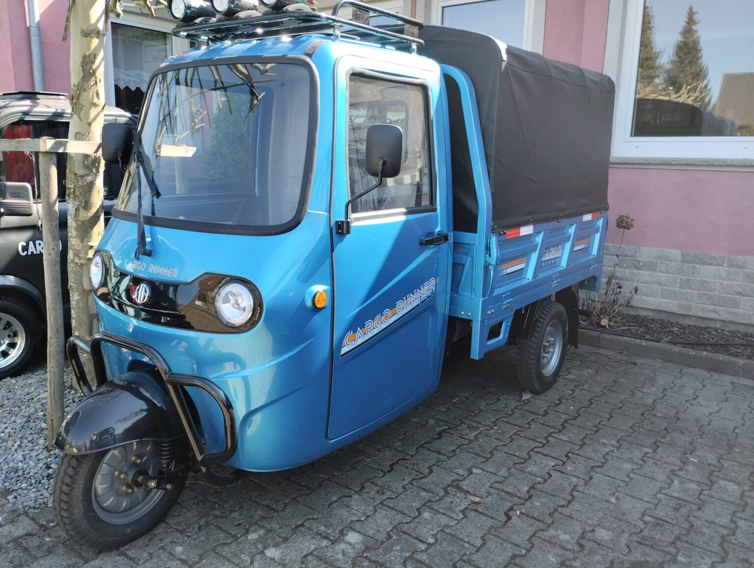 Elektro-Dreirad Cargo Runner Voltina - Elektromobilität Hoher Westerwald