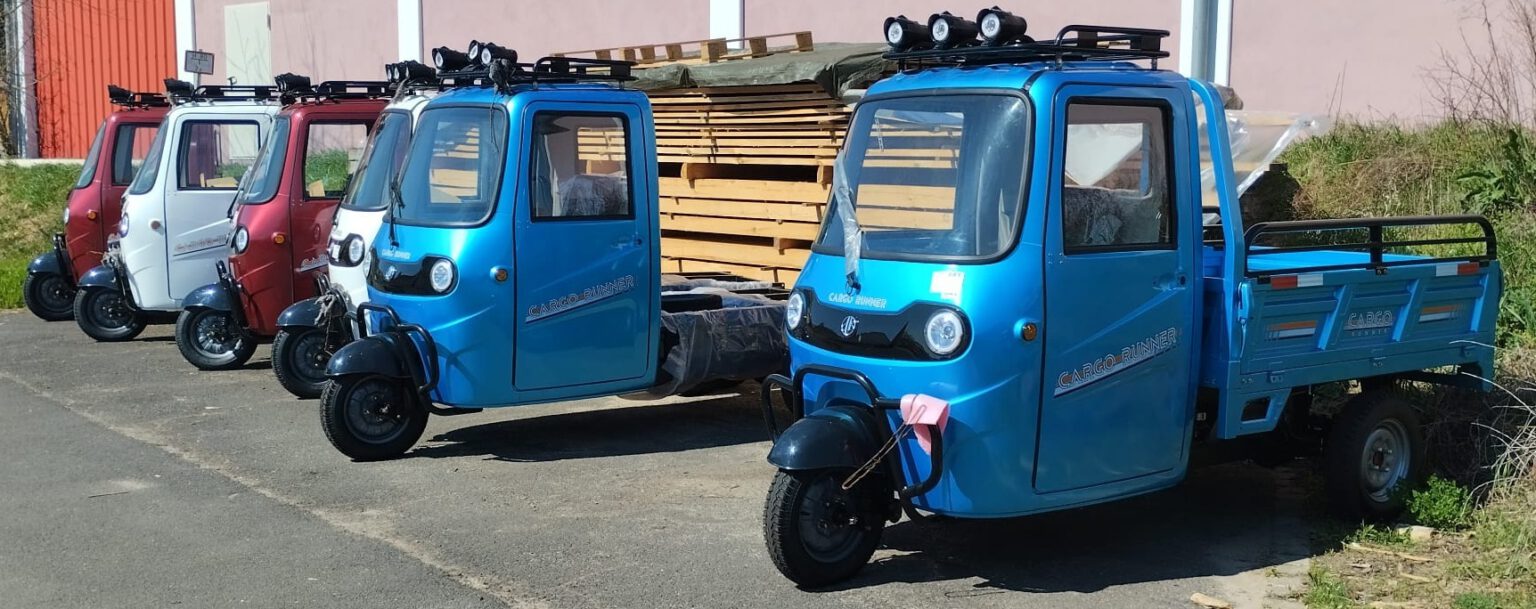 Elektro-Dreirad Cargo Runner Voltina - Elektromobilität Hoher Westerwald